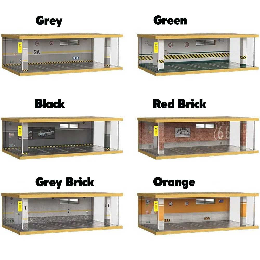 1:24 Scale Model Car Parking Garage - 4 Car – exclusivesignings