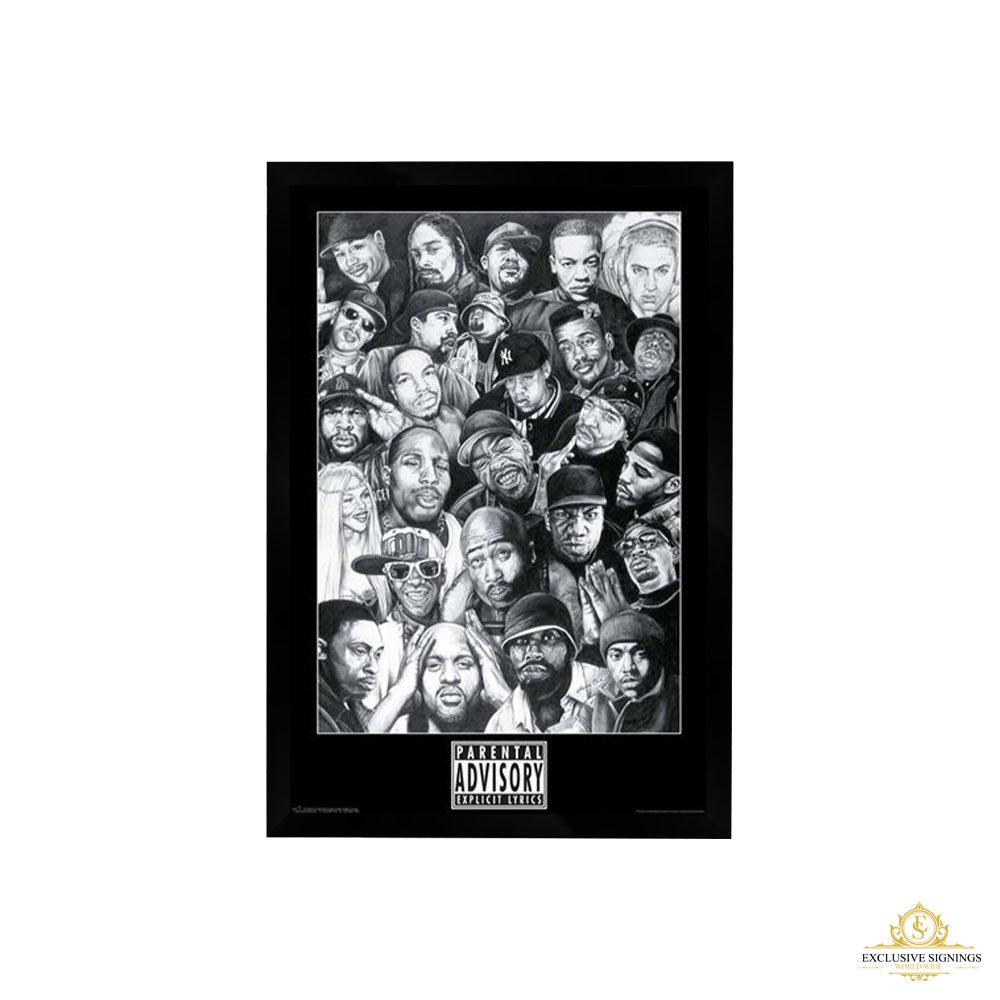 Rap Gods 2015 Poster Framed – exclusivesignings