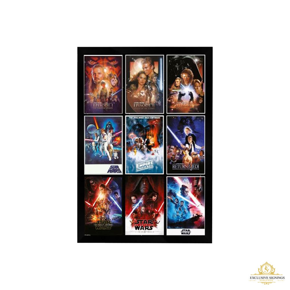 Star Wars Skywalker Saga Poster Framed – exclusivesignings