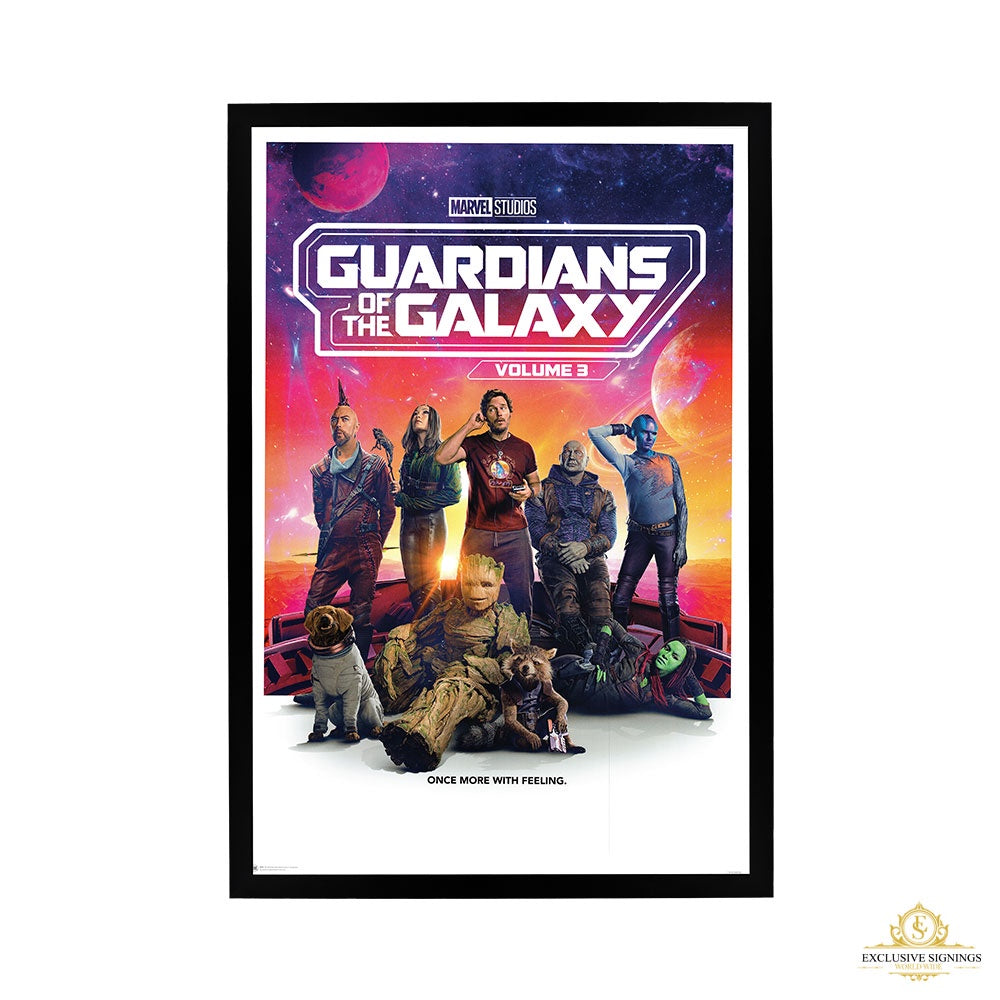 Guardians Of The Galaxy - Vol 3 Poster Framed – exclusivesignings