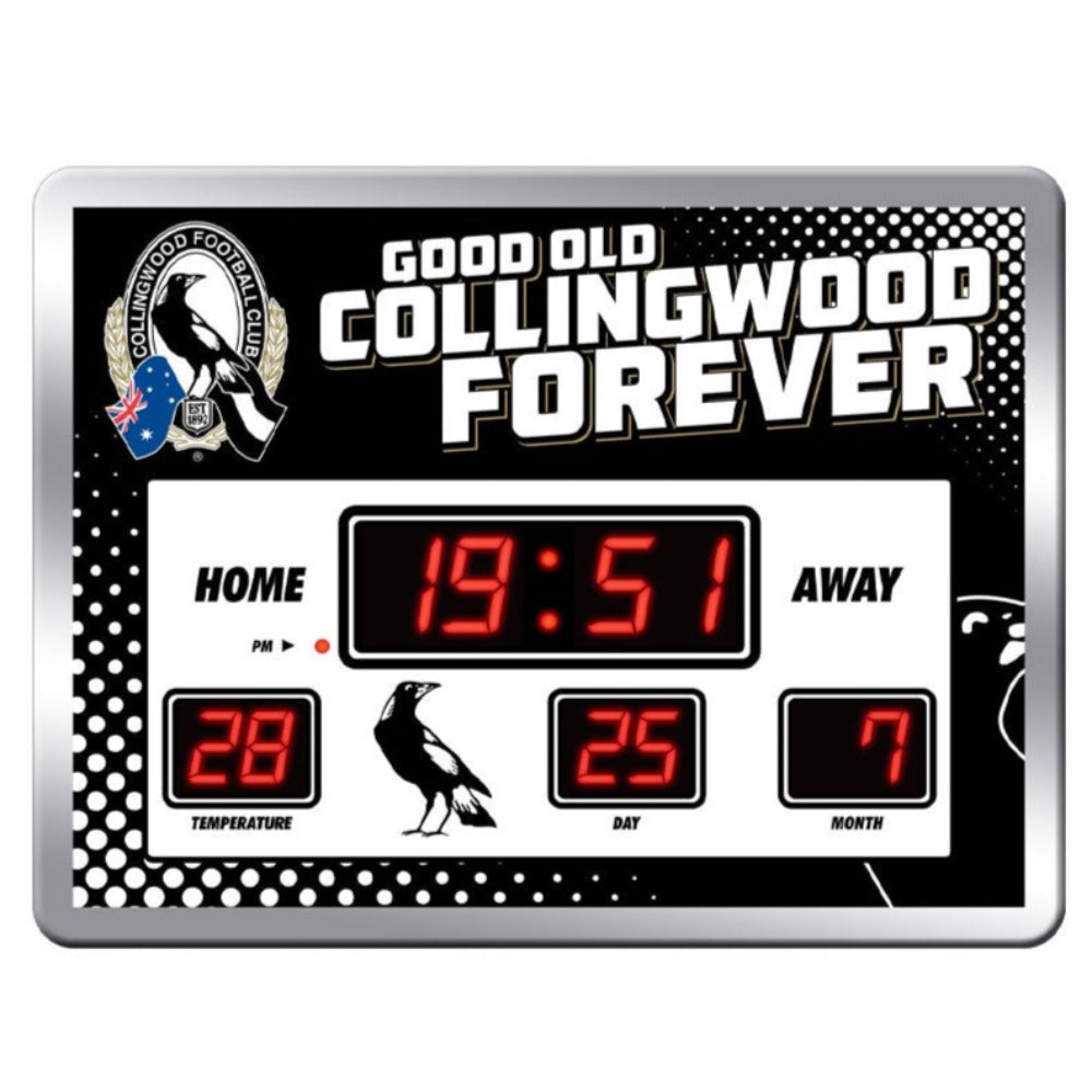 Collingwood LED Scoreboard Clock – exclusivesignings