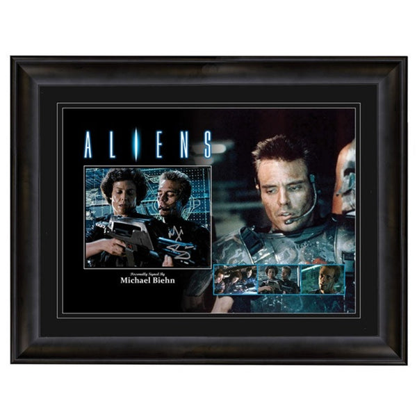 Aliens Michael Biehn Signed 8x10 Photo 1 Framed – exclusivesignings