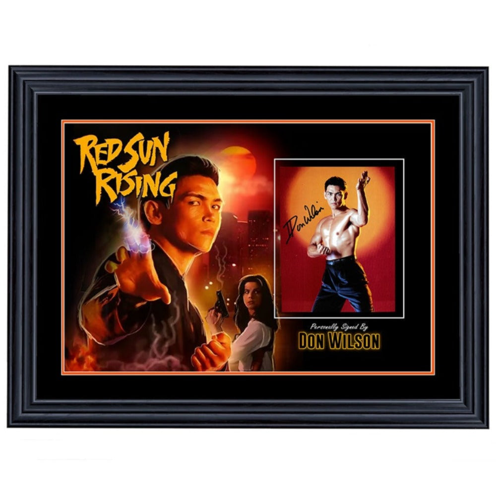 Don 'The Dragon' Wilson Signed 8x10 Photo 1 Framed – exclusivesignings