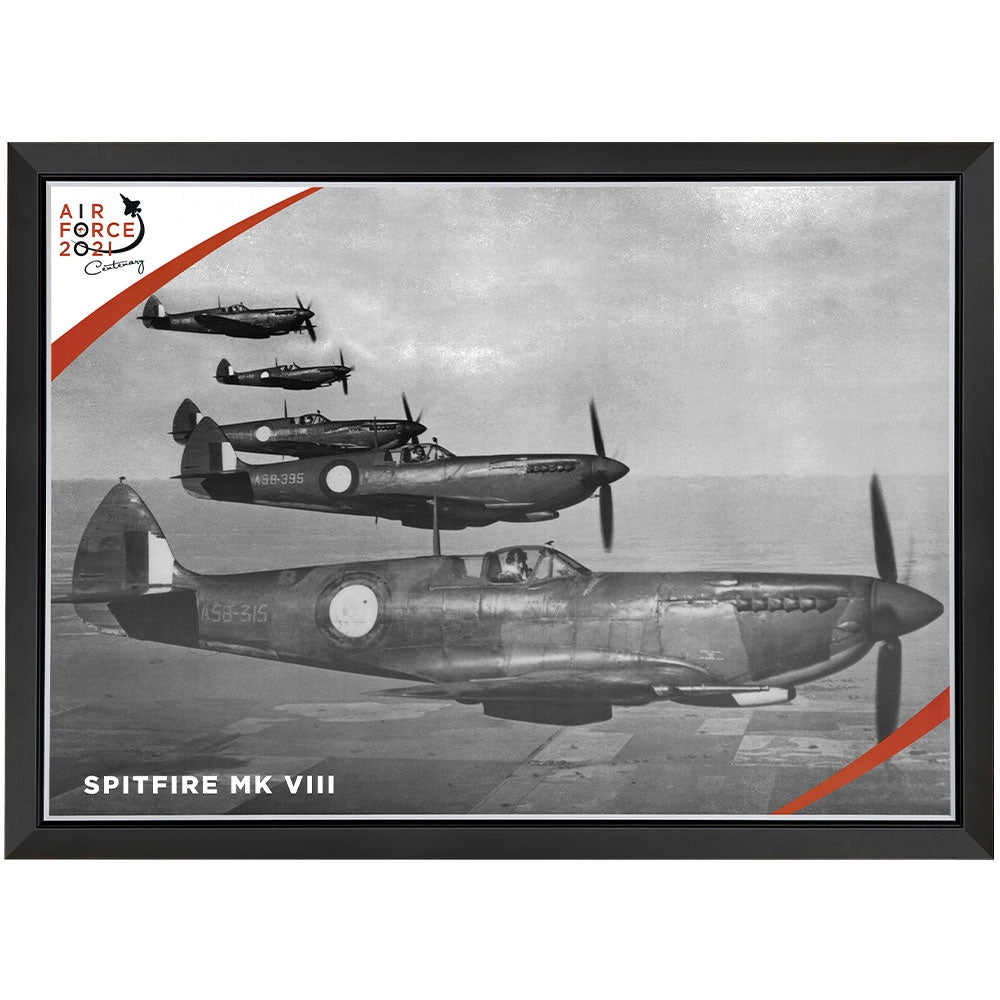 100th Anniversary Airforce - Spitfire MKV111 Print Framed ...