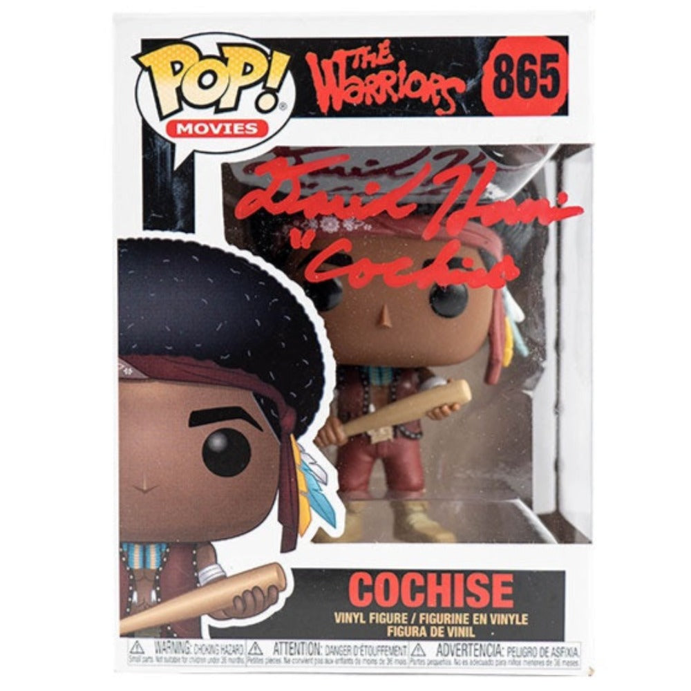 The Warriors David Harris Signed Cochise #865 Pop Vinyl – exclusivesignings