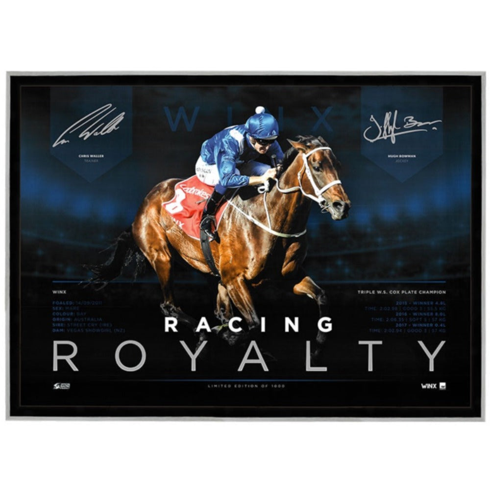Winx "Racing Royalty" Print Framed – exclusivesignings